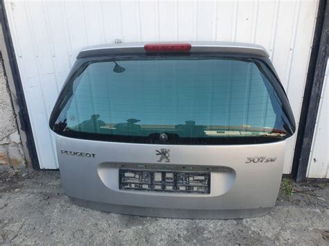 Peugeot 307 kombi SW klapa tył pokrywa bagażnika 10894130457