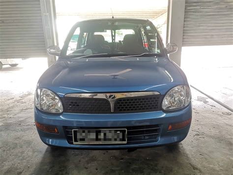 Perodua Kelisa Brown With Black Stripe Design Newton Leather