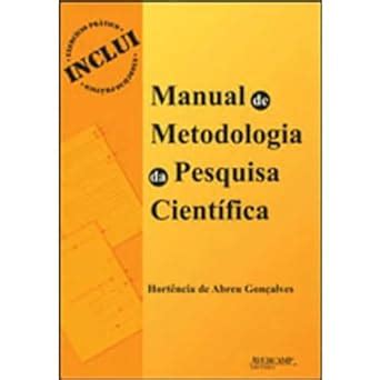 Manual De Metodologia Da Pesquisa Cientifica Amazon Br