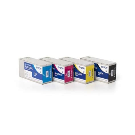 EPSON C33S020657 SJIC23P CYAN INK CARTRIDGE For Epson ColorWorks