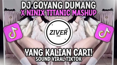 DJ GOYANG DUMANG X NINIX TITANIC MASHUP AKU GEMOY BREAKBEAT VIRAL