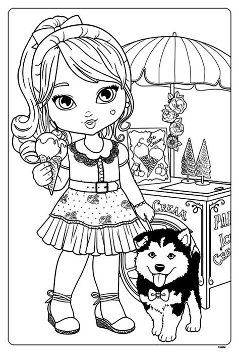 Desenhos De Boneca Jolie Para Colorir E Imprimir Colorironline