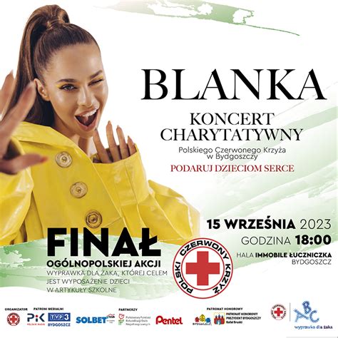 BLANKA Koncert Charytatywny PCK Podaruj Dzieciom Serce Bydgoszcz