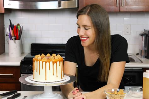 Salted Caramel Layer Cake Delicious From Scratch Recipe