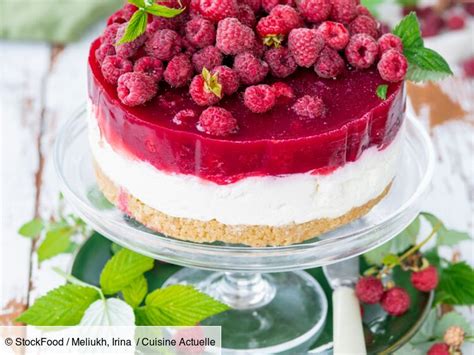 Cheesecake sans cuisson aux framboises et au mascarpone découvrez les