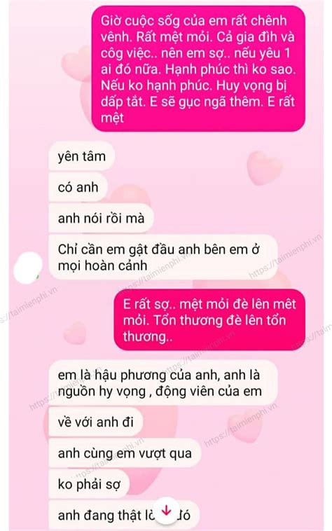 Tin nhắn tình yêu ngọt ngào và lãng mạn cho bạn trai