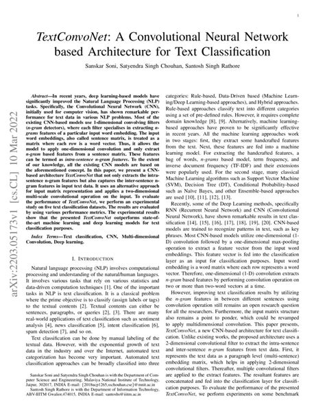 textconvonet a convolutional neural network based architecture for text classification deepai