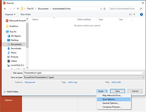 remove or subset embedded fonts from office files to reduce file size neuxpower