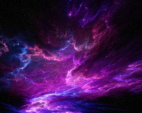 Purple Night Sky Background