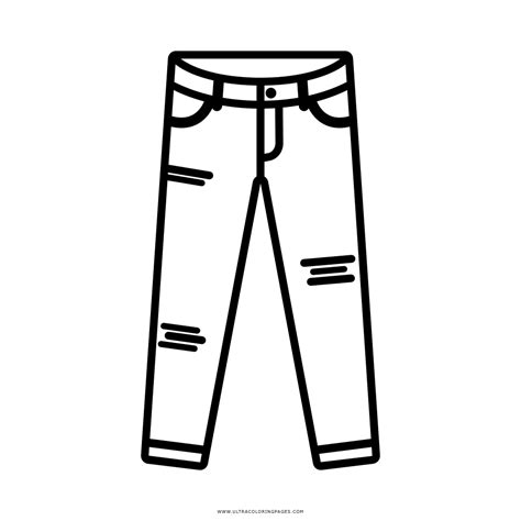 Orizzonte Boccaglio Maniaco Disegno Jeans Da Colorare Equatore