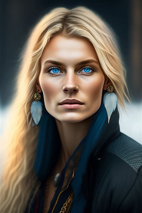 Lexica Slavic Woman 30 Years Old Women Short Blonde Hair And Blue
