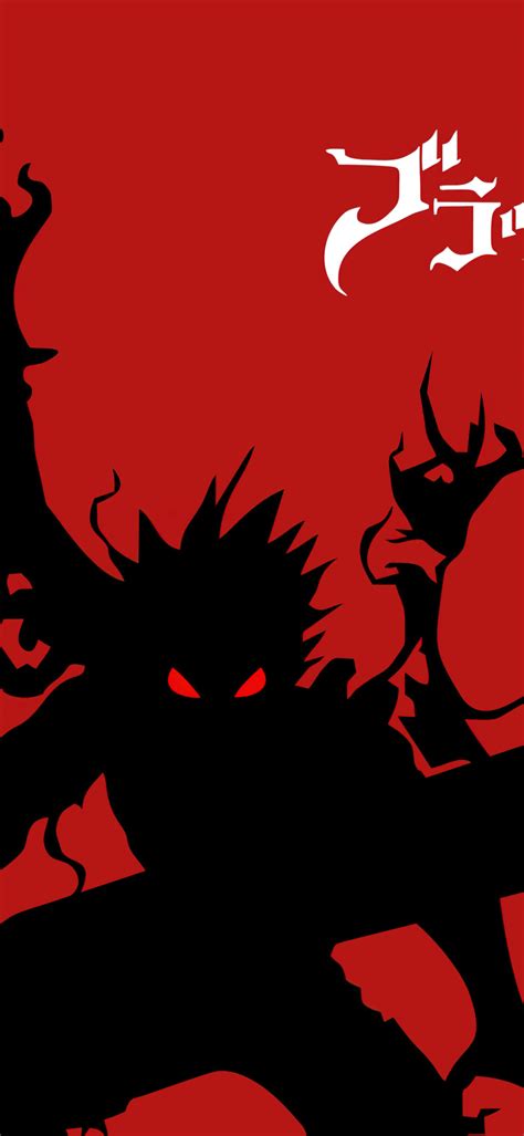 Asta Demon Wallpaper 4K Black Clover Silhouette
