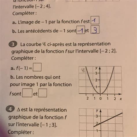 Bonjour Jai Un Exercice De Maths Sur Un Chapitre Que Je Nai Pas