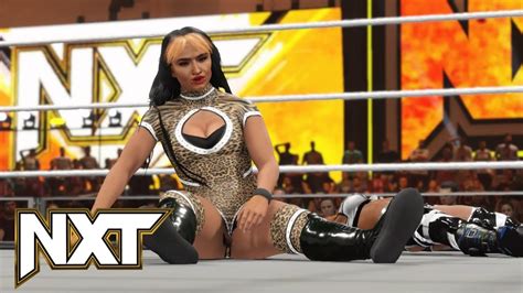 Wwe K Nxt Persia Pirotta Vs Jakara Jackson W Lash Legend Youtube