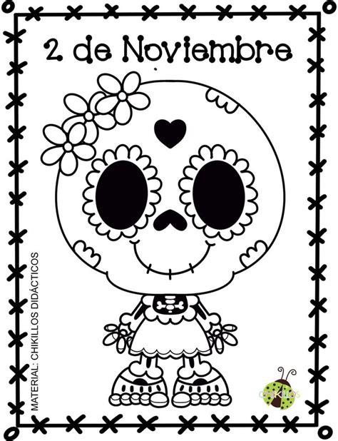 Pin De Maestra Anita En NOVIEMBRE Altar De Muertos Dibujo
