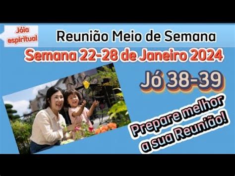 Reunião de Meio de Semana Jóia Espiritual Semana 22 28 de Janeiro