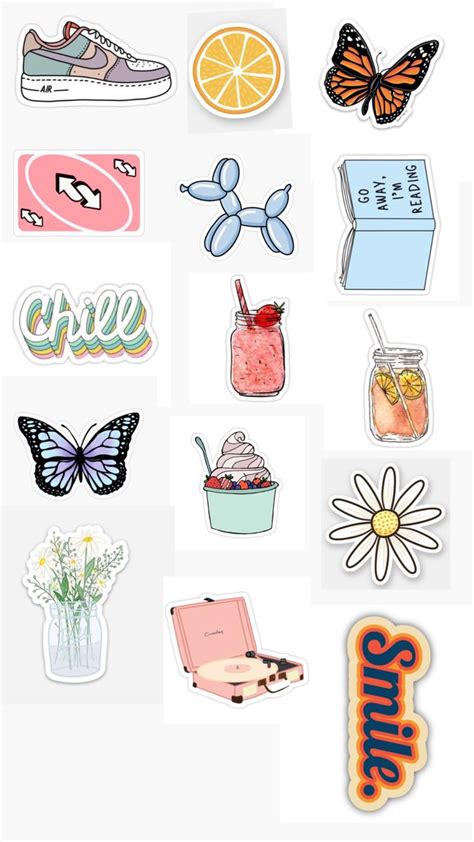 Aesthetic Stickers Autocollants Kawaii Autocollant Stickers