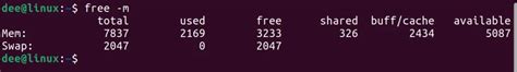 Ways To Check Available Memory In Linux Linuxfordevices