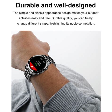 Compra Online De Lige Full Circle Touch Screen Steel Band Luxury