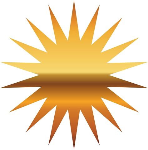 Estrella Dorada Con Fondo Transparente Vector Premium