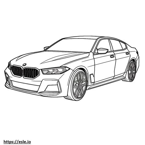 BMW X1 M35i 2024 Coloring Page