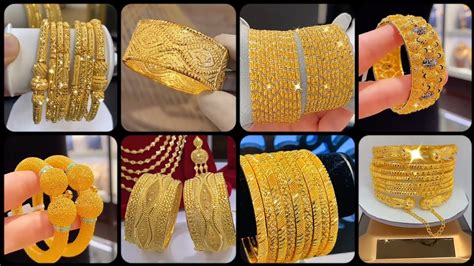 Gold Bangles Gold Ke Kangan Gold Bangles Designs 2023 Gold Jewelry