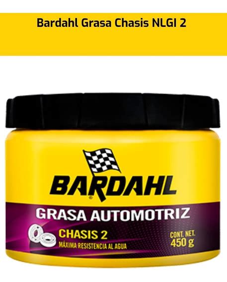 Grasa Chasis Bardahl Kg Mercadolibre