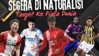 5 Pemain Keturunan Yang Bisa Perkuat Timnas Indonesia U 23 Di