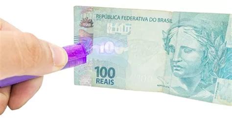 Caneta Detector Teste Nota Dinheiro Detecta Cedula Falsa Cor Sortido