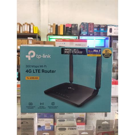 Jual TPLink TL MR6400 Wireless N 4G LTE Router WiFi Modem MiFi TP Link