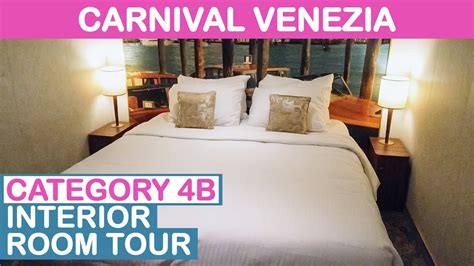 Carnival Venezia Interior Cabin Tour Category 4B YouTube