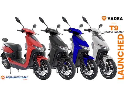 Yadea T Electric Scooter Launched In Nepal Complete Specifications