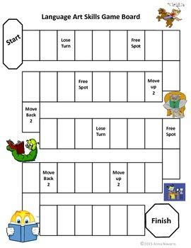 Language Art Skill Cards By Anna Navarre Teachers Pay Teachers