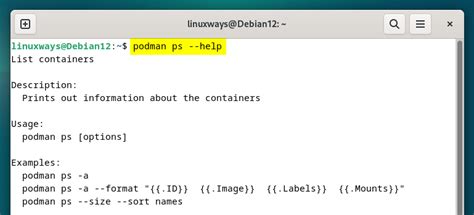How To Install Podman On Debian 12 LinuxWays
