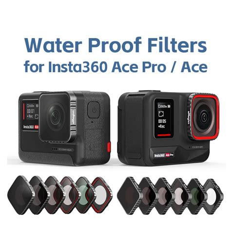 Filtros Impermeables Para Insta Ace Ace Pro Accesorios De C Mara De
