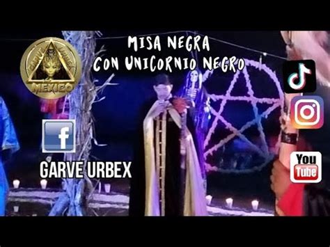 Misa Negra con Unicornio Negro brujo mayor de Catemaco Veracruz y Ángel