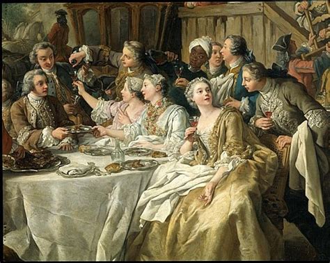 Épinglé sur 18th century dining