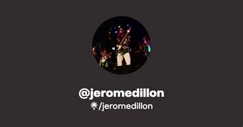 Jeromedillon S Link In Bio Music Merch And Socials Linktree