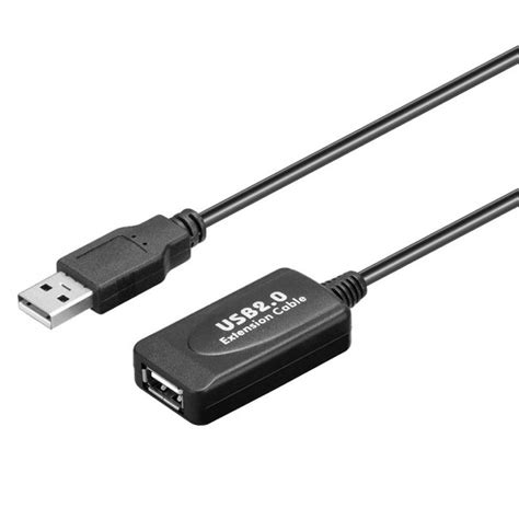 Conexi N Activa Macho Hembra Usb Metros