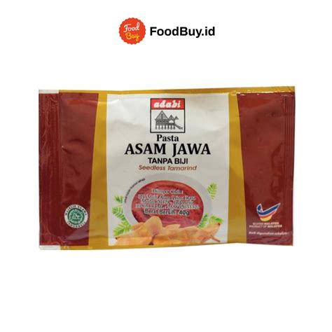Jual Adabi Pasta Minuman Asam Jawa Tanpa Biji Gr Shopee Indonesia