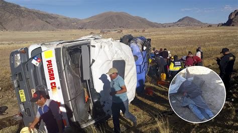 Accidente De Tr Nsito En La Carretera Juliaca Az Ngaro Dej Una