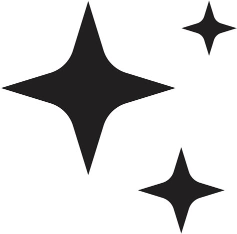 Icono De Estrella De Destellos Sobre Fondo Blanco Signo De Estrella