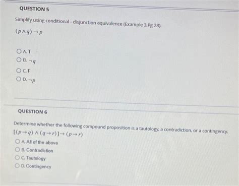 solved using truth table determine if the statement is true