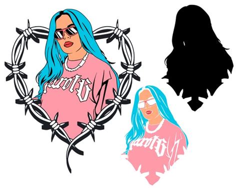 Karol G Svg Karol G Png La Bichota Svg File Png File Clipart