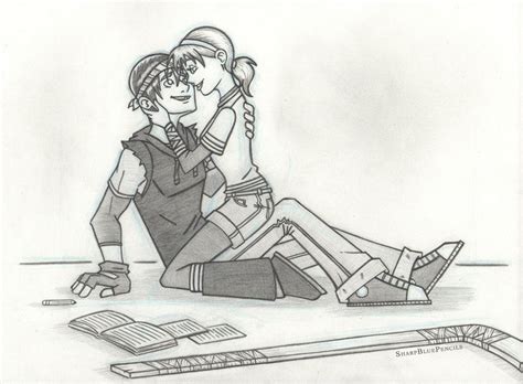 Teenage Mutant Ninja Turtles April And Casey Kiss