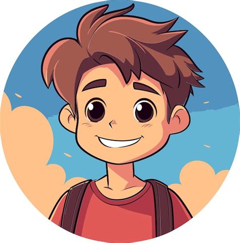 Expresse Gestures Boy Vector Scene Desenho Vetorial De Um Menino Alegre