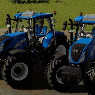 New Holland T7 Series Pack BETA FS22 Mod Farming Simulator 22 Mod