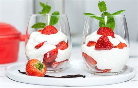 Aardbeien Mascarpone Koolhydraatarm Toetje Makkelijk Afvallen