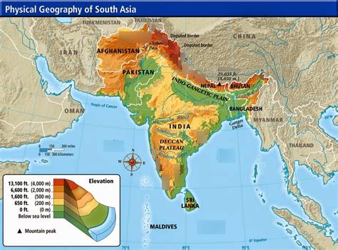 G6 Unit 6 South Asia Map Practice Diagram Quizlet