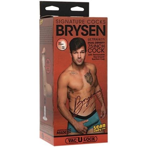Signature Cocks Brysen 7 5 ULTRASKYN Cock With Removable Vac U Lock